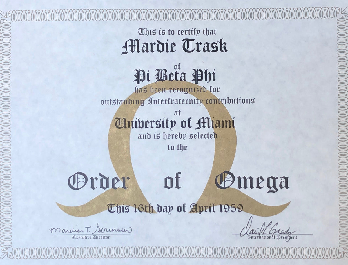 Replacement Order of Omega Certificate – Omega Shop